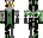 FNAF Black Endo Dragon | Minecraft Skin