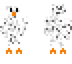 Snowy Owl | Minecraft Skin