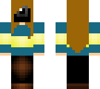 temmie Girl NewScapepro | Minecraft Skin