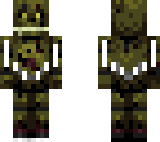 drawkill springtrap | Minecraft Skin