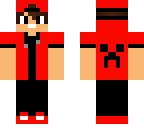 Red gamer | Minecraft Skin