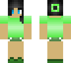 Jungle Girl Orph | Minecraft Skin