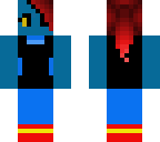 Undyne the undying | Minecraft Skin