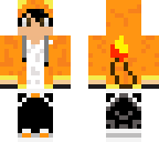 Charmander Dude | Minecraft Skin