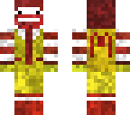 Ronald Mcdonald | Minecraft Skins