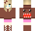 Cute domo girl | Minecraft Skin
