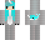 Chibi Narwhal | Minecraft Skin