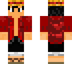 black luffy | Minecraft Skins