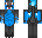 Mega Charizard X | Minecraft Skin