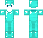 fake diamond armor | Minecraft Skin