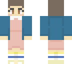 Eleven from stranger things | Minecraft Skin