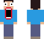 shocked steve | Minecraft Skins