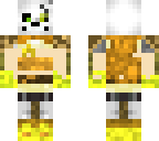 Yellow Sans redone | Minecraft Skin