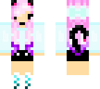 Kawaii Meifwa Cat Girl | Minecraft Skin