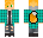 cute blond boy wolf tail | Minecraft Skin