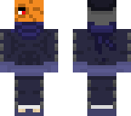 Obito Uchiha with Scarf | Minecraft Skin