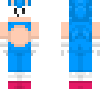 Classic Sonic | Minecraft Skin