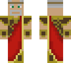 Robed Roman Emperor Fixed Skin | Minecraft Skin