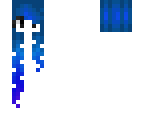 Blue Ombre - Hair Base | Minecraft Skin