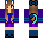 Mef'wa school girl | Minecraft Skin