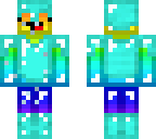 Rainbow diamond | Minecraft Skin