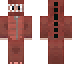 pyropuncher skin in red and black | Minecraft Skin