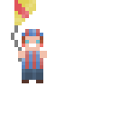 Balloon boy pixel art | Minecraft Skin