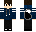 Blue wolf boy | Minecraft Skin