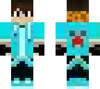 CyBeRRIOT's blue editons | Minecraft Skin