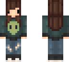grunge alien girl | Minecraft Skins