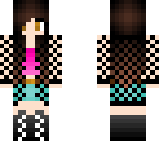 Cute Girl Wearing Lacy Jacket | Minecraft Skin