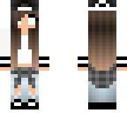 Pretty light blue eyes | Minecraft Skin