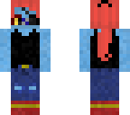 baby undyne | Minecraft Skin