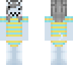Temmie - From Undertale | Minecraft Skin