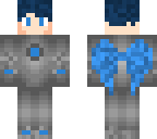 Blue Phoenix boy | Minecraft Skin