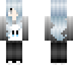 Napstablook Girl | Minecraft Skin