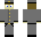 Confederate Soldier | Minecraft Skin