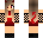 Cute Devil Girl | Minecraft Skin