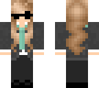 Secretary With Glasses | Minecraft Skin