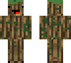The derp tree with leaves | Minecraft Skin