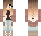 Cute derpy face girl | Minecraft Skin