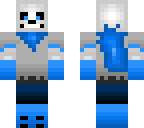 underswap sans | Minecraft Skin
