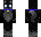 Tamed black wolf | Minecraft Skin