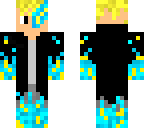 Marco the blue Phoenix | Minecraft Skin