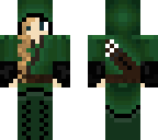 The Green Arrow - Girl - Prototype 5 | Minecraft Skin