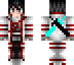 KOB kirito swords | Minecraft Skin