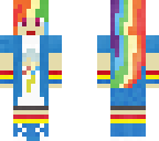 rainbowdash | Minecraft Skins