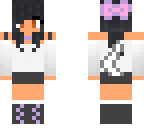 Aphmau with wolf ears and tail | Minecraft Skin