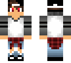 red eyed boy | Minecraft Skin