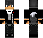 werewolf aaron in wedding suit | Minecraft Skin